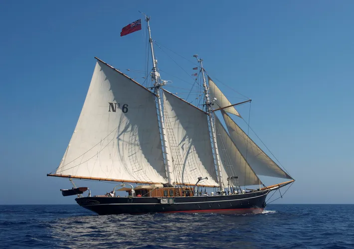 NO.6 TEXEL yacht for sale (Piet M. Smit Jr., 33.5m, 1921)